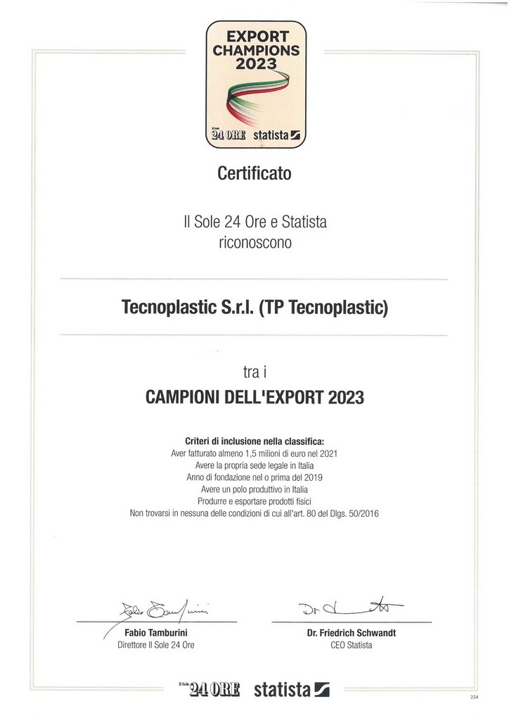 About Us Tecnoplastic